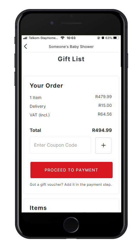 Mr Price Home How to Shop a Gift Registry